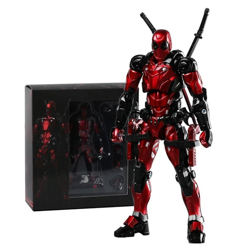 Sentinel Fighting Armor Deadpool 6.5" Action Figure - Collectible PVC ...