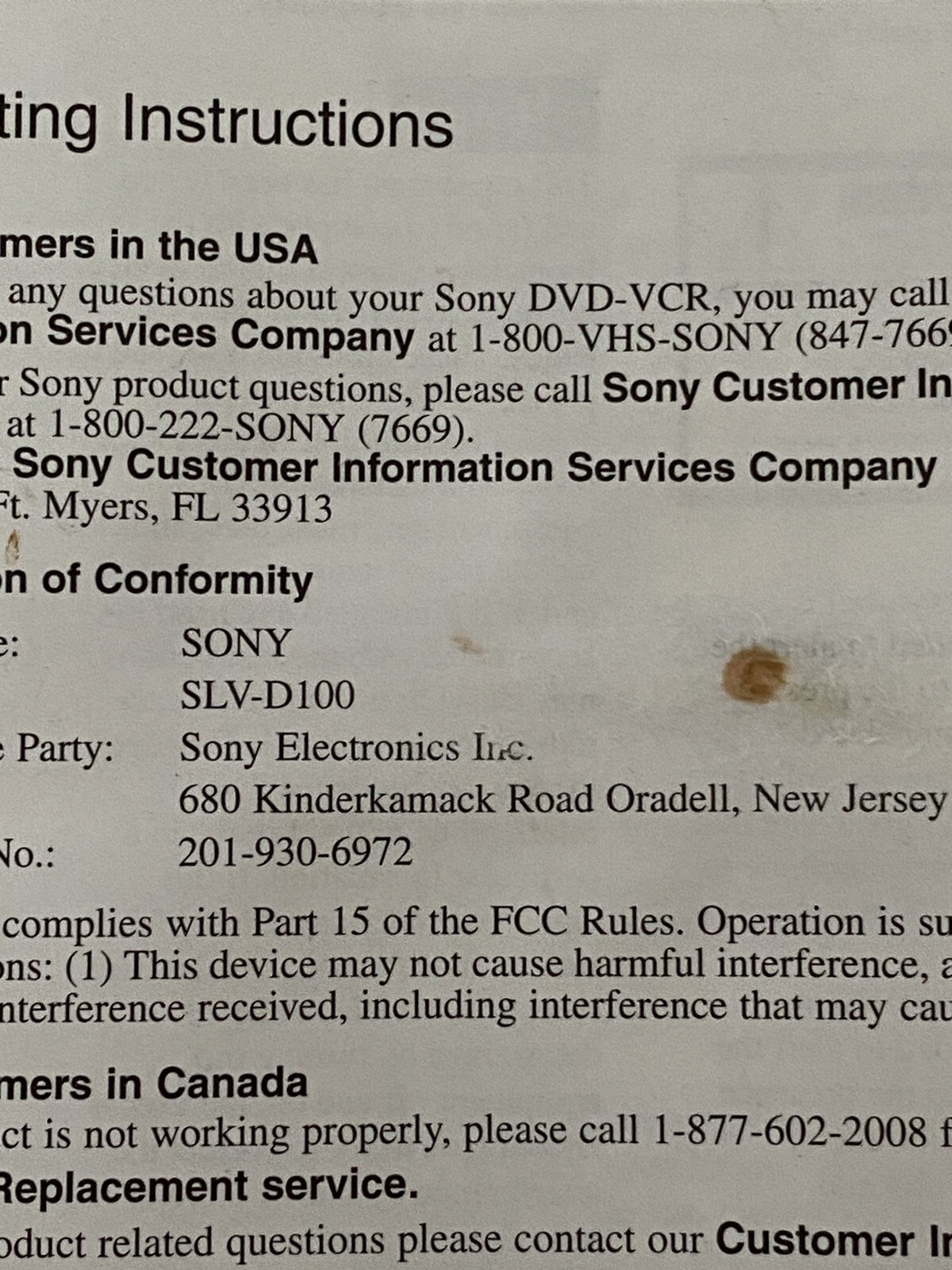 Sony+SLV-D100+DVD+Player for sale online | eBay