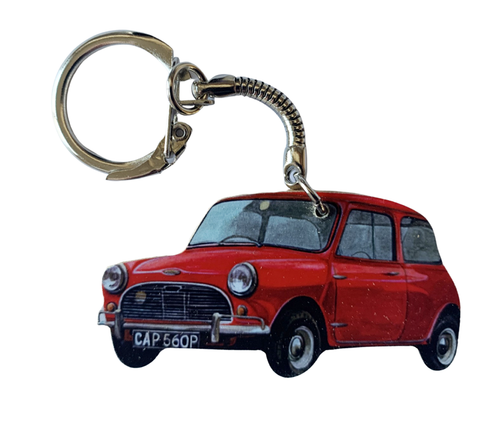 Austin Mini Keyring - British Leyland Mini Keyring - Mini Car - A28-KR ...