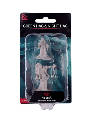 Green Hag & Night Hag - Wizkids Nolzur's Marvelous Miniatures - D&D ...