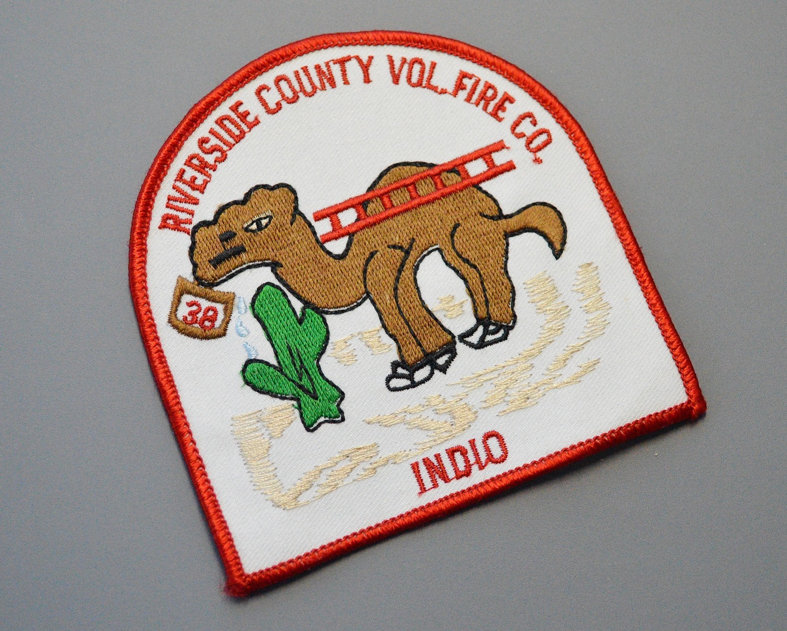 Indio California Riverside County Vol. Fire Co.Patch ++ Mint CA | eBay