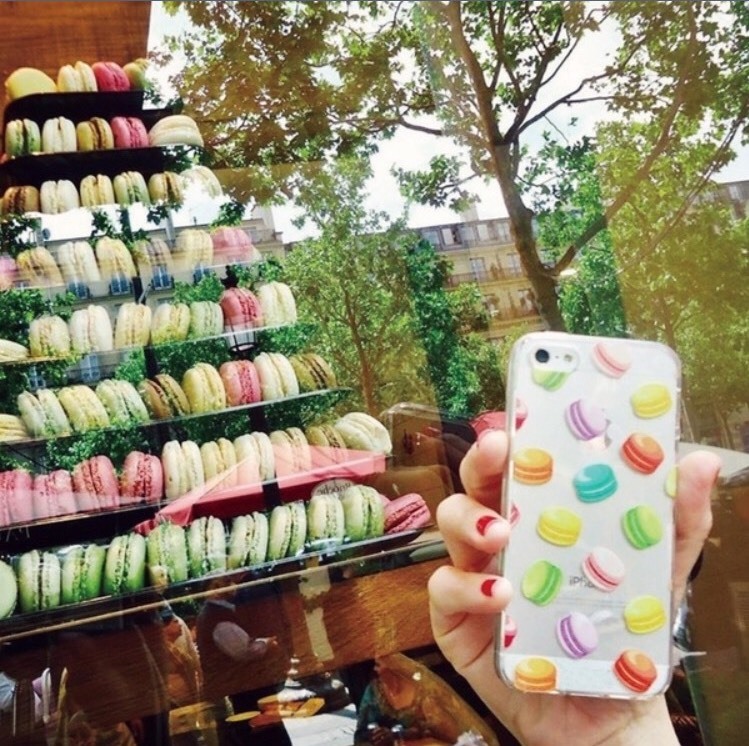 Clear Mini Macaroons Printed iPhone 6 6S Case Ooh La La Paris | eBay