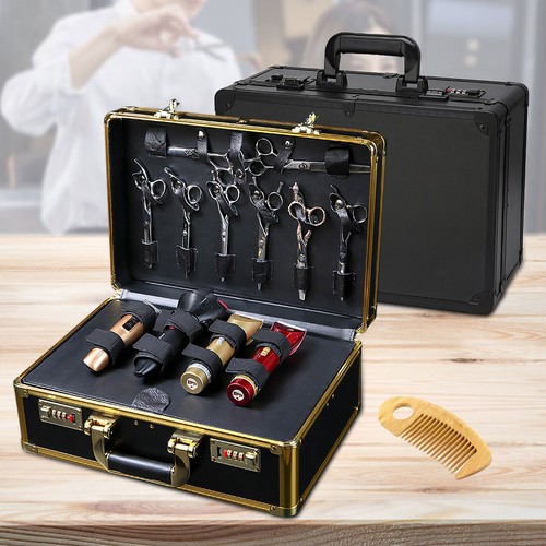 Barber Tools Box Travel Case Hairdresser Salon Clipper Trimmer Holder ...