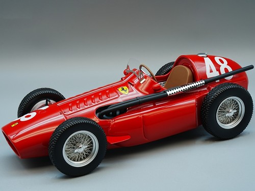FERRARI F1 555 #48 TARUFFI FORMULA ONE MONACO GP 1955 1/18 TECNOMODEL ...