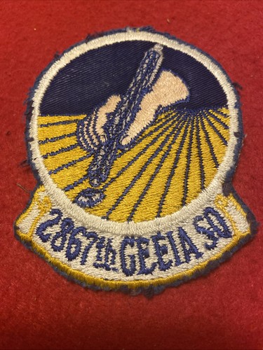1950s USAF 2867th GEEIA Squadron Patch - Twill -No Glow | eBay