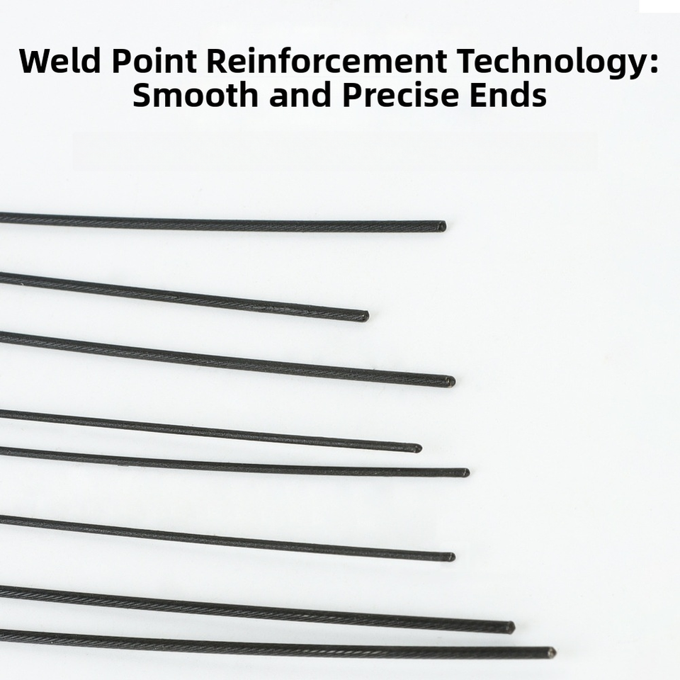 Brake Cable Multi-strand Stainless Steel Wire Welded Ends To Prevent ...