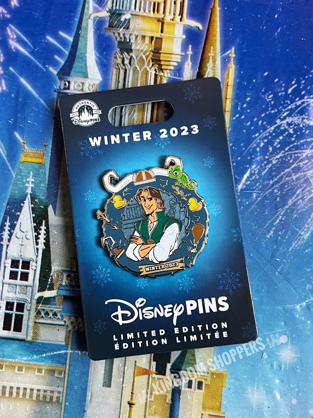 2023 Disney Parks Winter Tangled Flynn Rider Pascal Snuggly Duckling LE ...