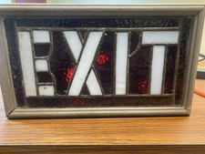 Antique Exit Signs for sale | eBay