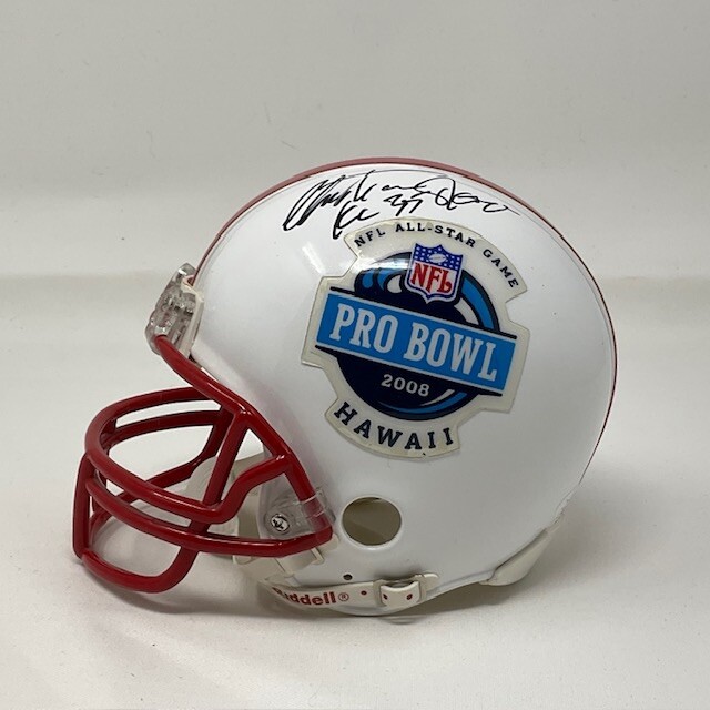 NFL 2008 Pro Bowl 3X Signed Roethlisberger, Hendricks, Okoye Mini ...