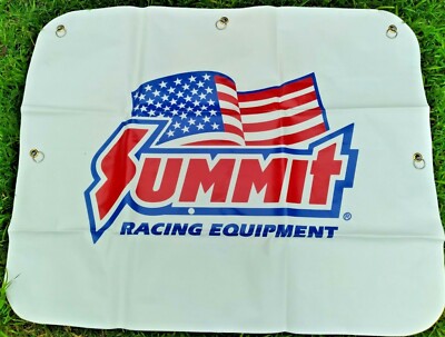 Summit Racing Vinyl Banner Flag Garage Man Cave Waterproof 43x34 w ...