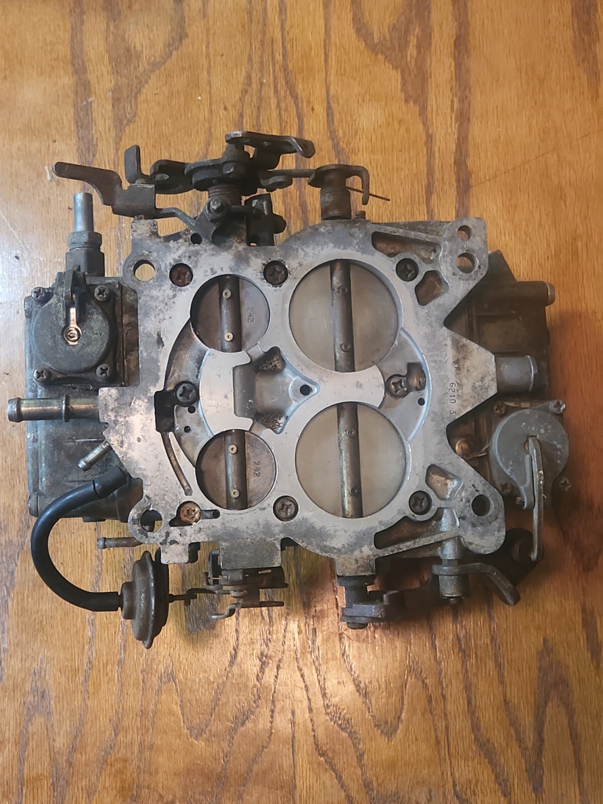 Holley LIST 6210-3 4 Barrel 650 CFM Double Pumper Spread Bore ...