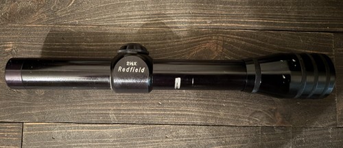 Vintage Redfield 2 1/2x Scope | eBay