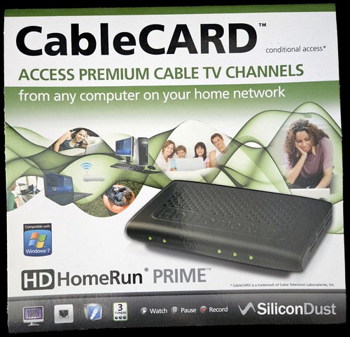 HD HomeRun Prime US CableCARD Tuner HDHR3-CC | eBay