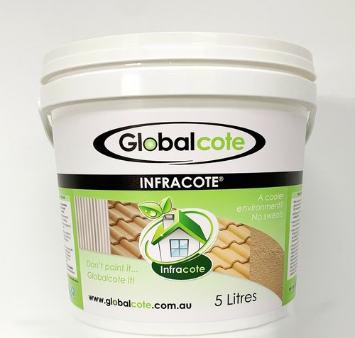 Globalcote Infracote High Gloss Membrane Roofing Paint 5 Litre in White ...