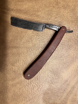 Vintage George Wostenholm & Son Original and True Pipe Straight Razor ...