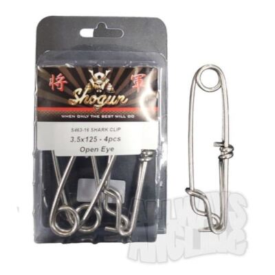Shogun Shark Clips Open Eye 3.5 x 125mm 4pcs | eBay