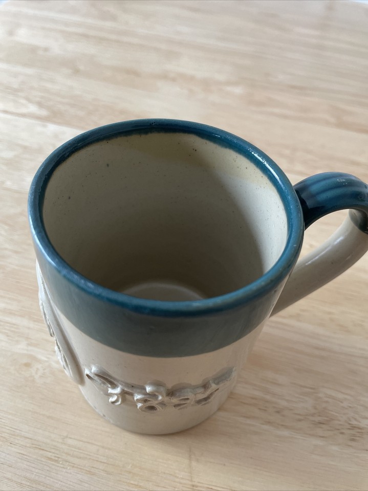 Queen Victoria Diamond Jubilee Bourne Denby Mug , green band , good ...