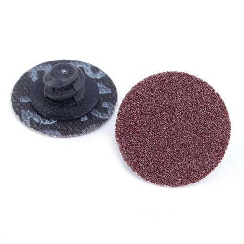 1'' R-type Sanding Disc Rotating lock Button Abrasives Wheel 80 Grit ...