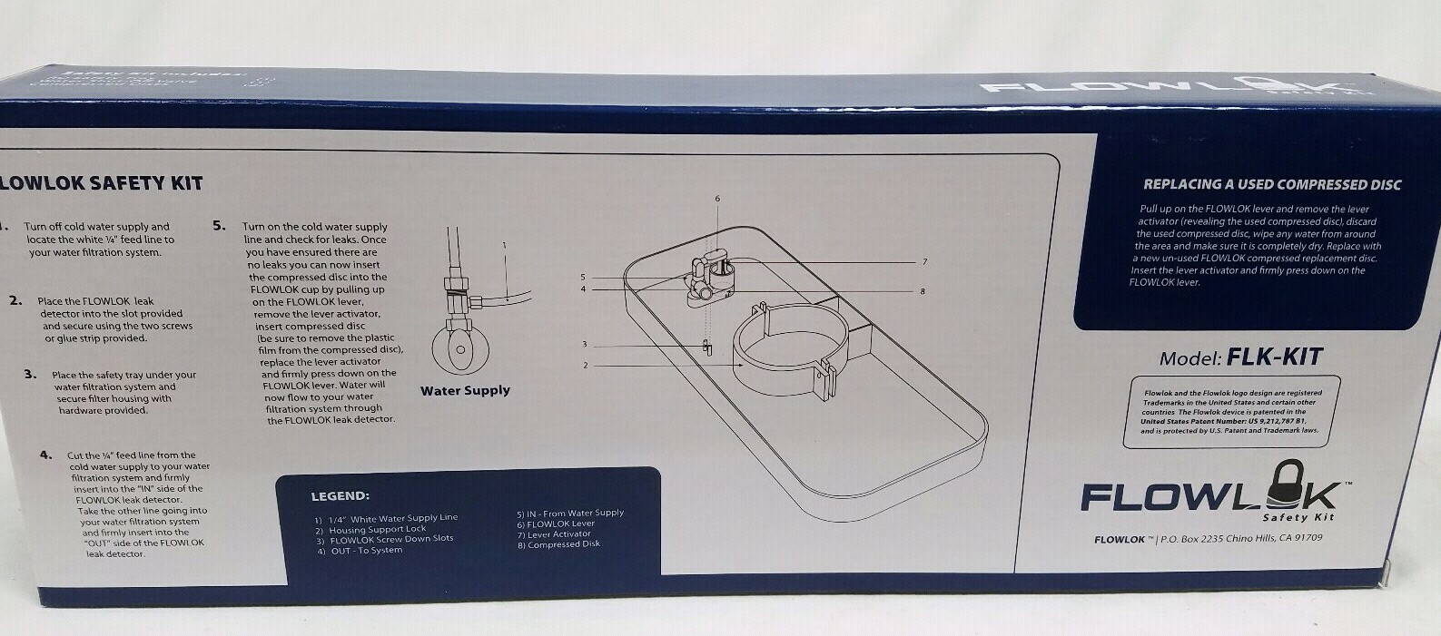 Hydronix FLK-Kit Undersink RO Reverse Osmosis System Water Leak New | eBay