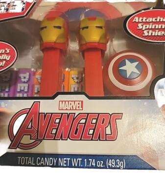 RARE! Marvel Avengers PEZ FACTORY ERROR Two Iron Men In Package. Never ...