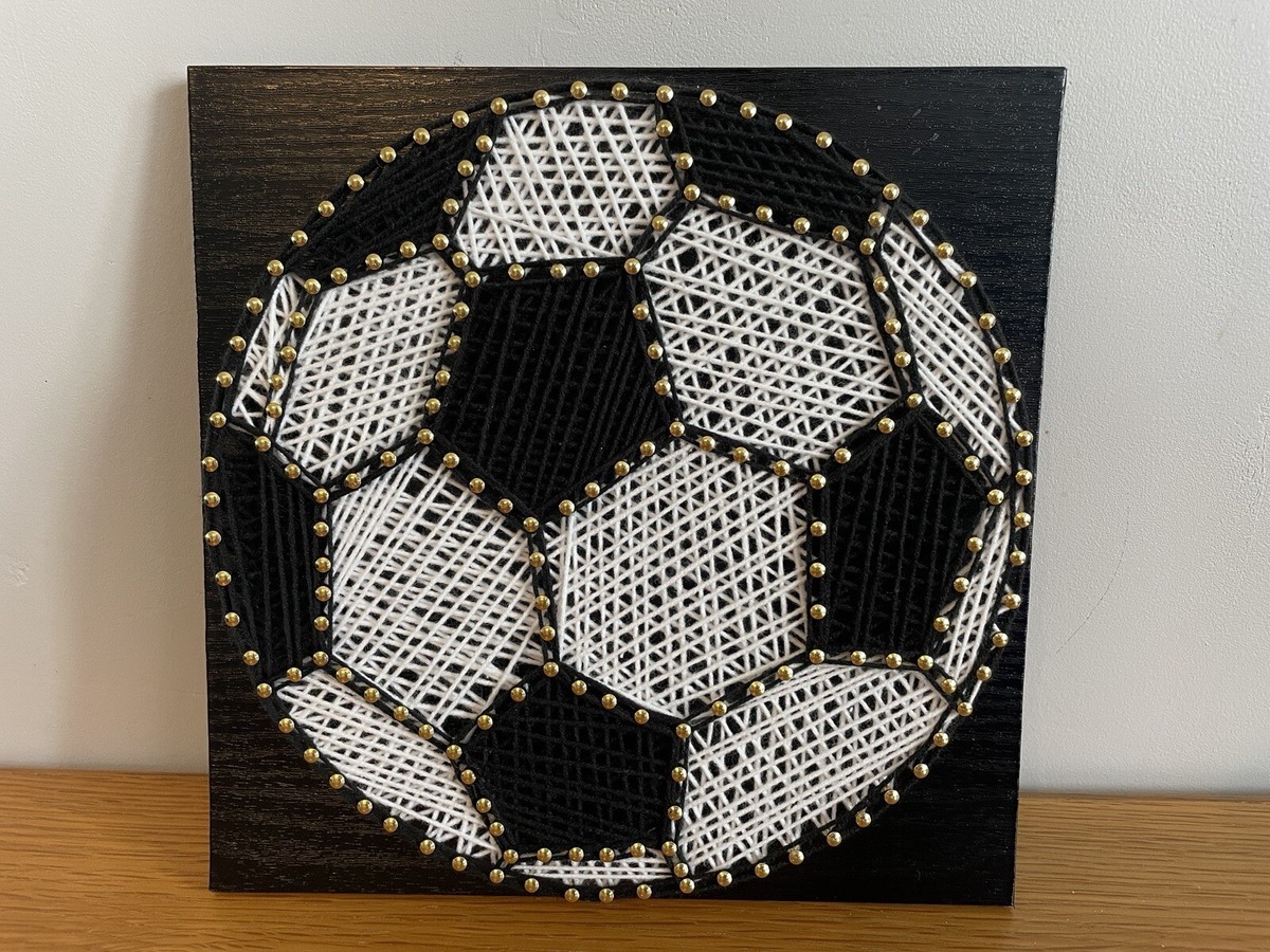 Sports String Art Wall Art Set In Pale Green Modern String Art