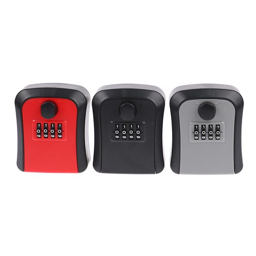 Smart Code Password Key Lock Box Storage Key Wall Mounted Key Safe Bio ...