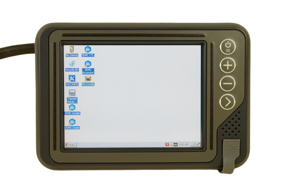 Topcon GX-55 1002584-08 Machine Motor Dozer SmartGrade Control Box ...