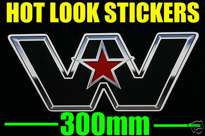 WESTERN STAR Decal Sticker Suit Truck Trailer Tipper Windscreen Door ...