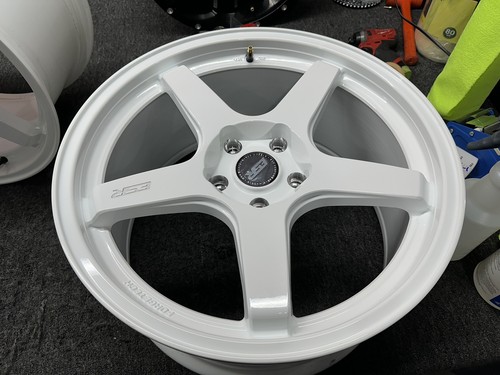 4 - Blemished 19x9.5 Gloss White Wheel ESR AP5C 5x120 35 | eBay