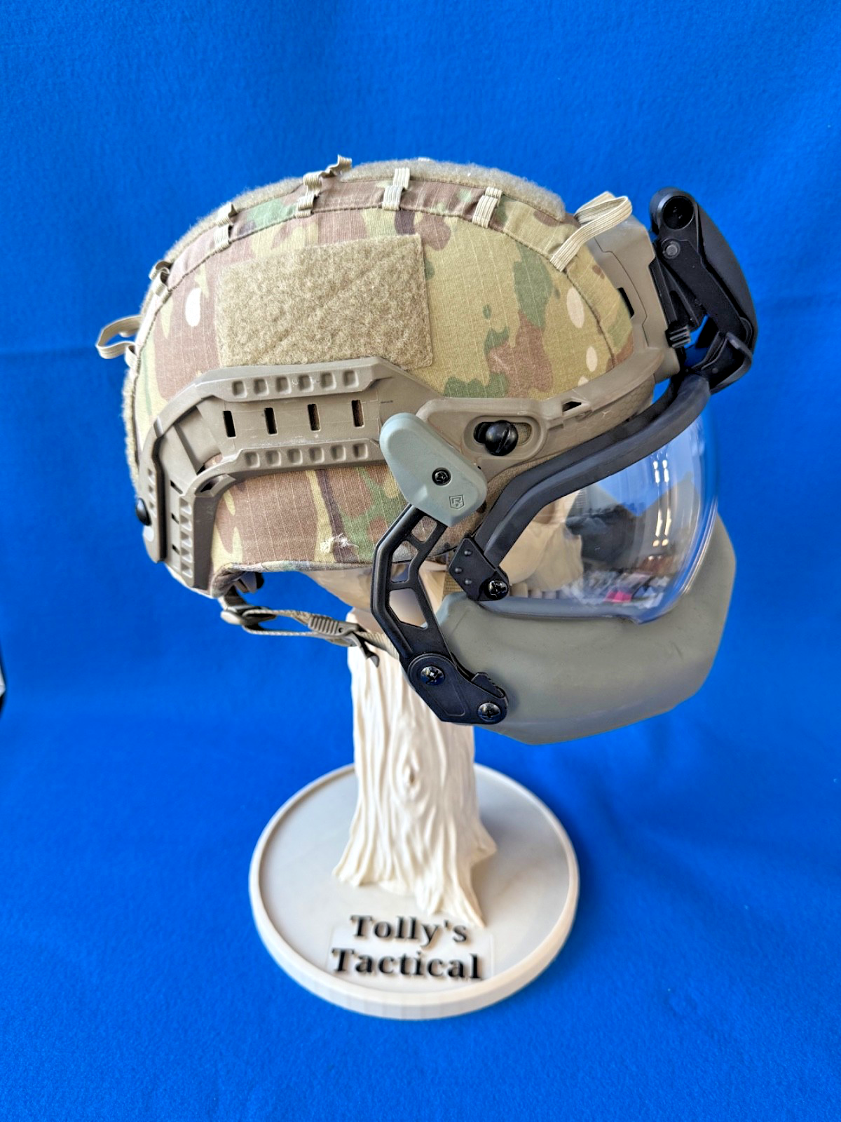 Medium Galvion Revision Viper Lev III Ballistic Helmet & Visor ...