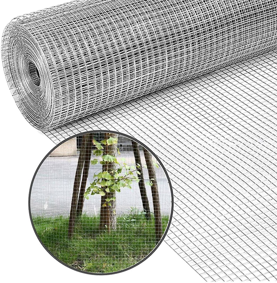 50m Welded Wire Mesh Aviary Fencing Fence Chicken Rabbit Garden ...