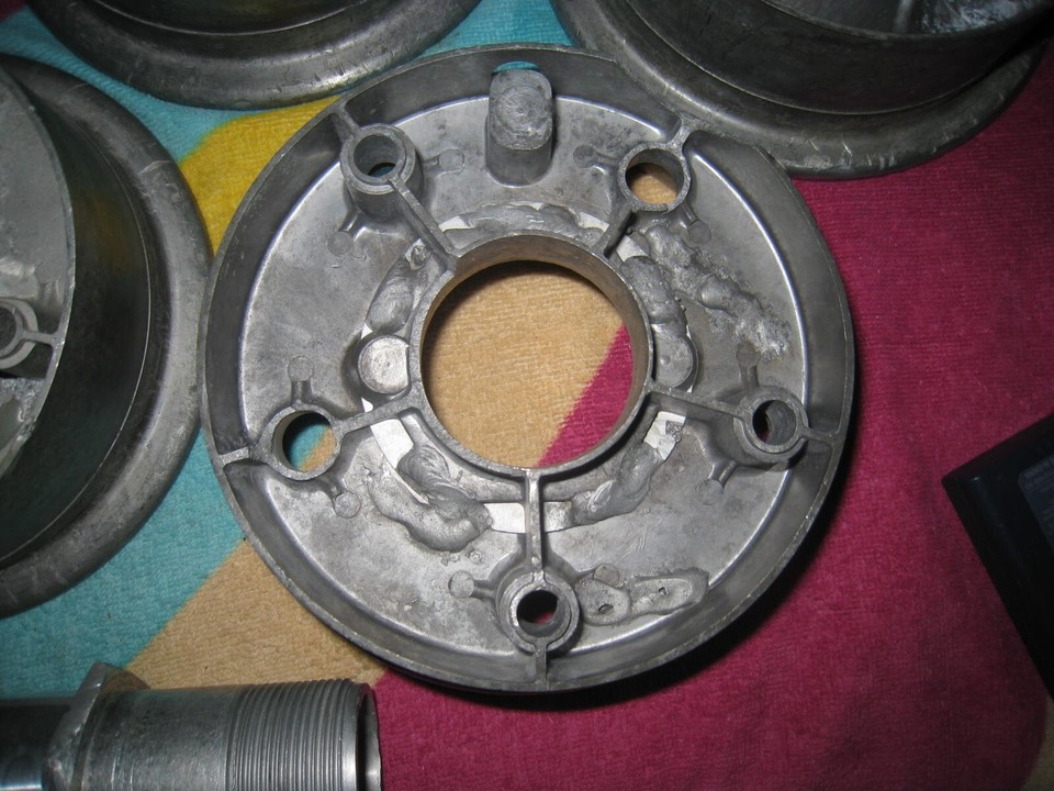 VINTAGE KART (GO CART) RARE PRECISION KNOCK-OFF WHEELS COMPONENTS - 6 ...