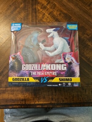 Godzilla x Kong The New Empire - Godzilla vs Shimo 2 PACK - IN HAND ...