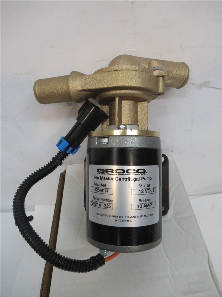 Groco A22-76114 Heater Booster Pump Freightliner 0105537 A22-66297-000 ...