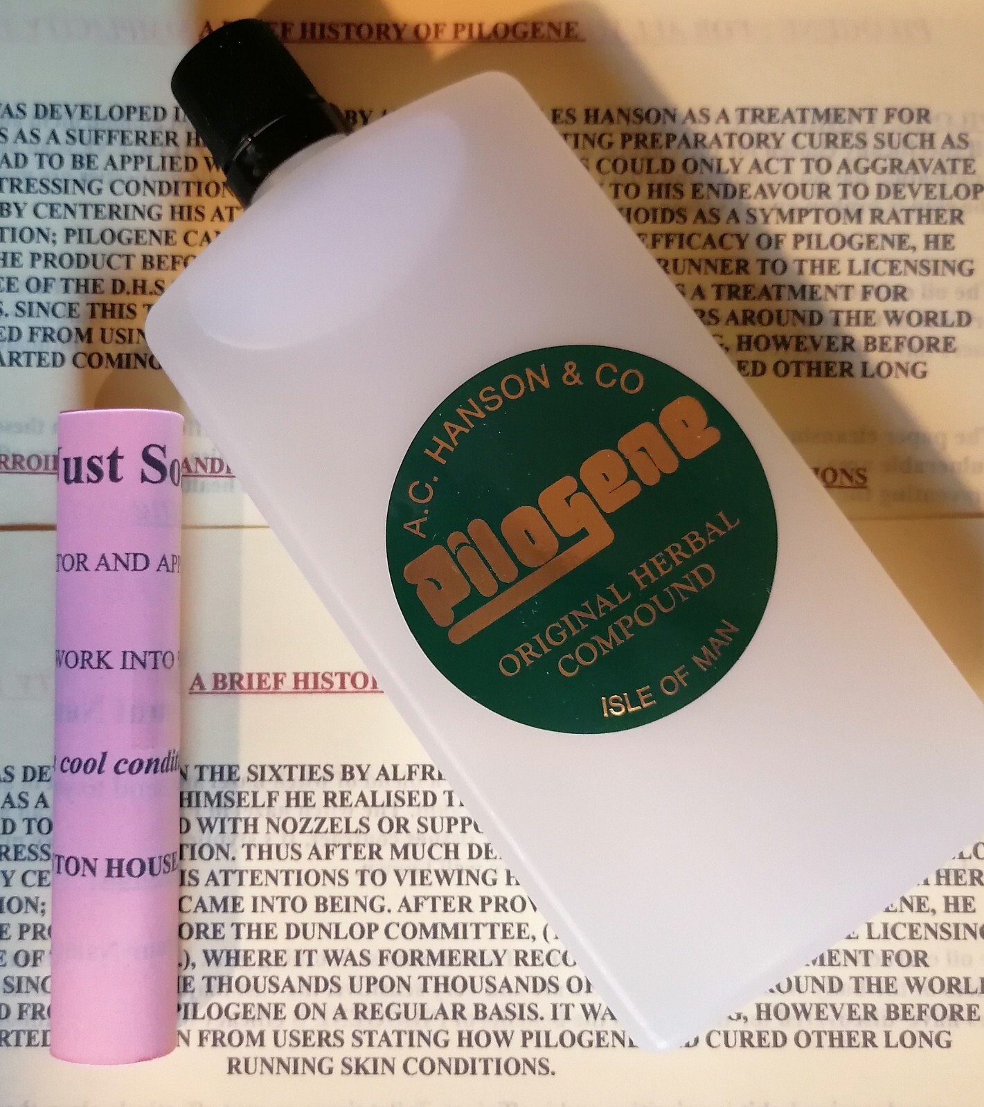 Pilogene is a quick acting herbal compound ideal for the treatment of ...