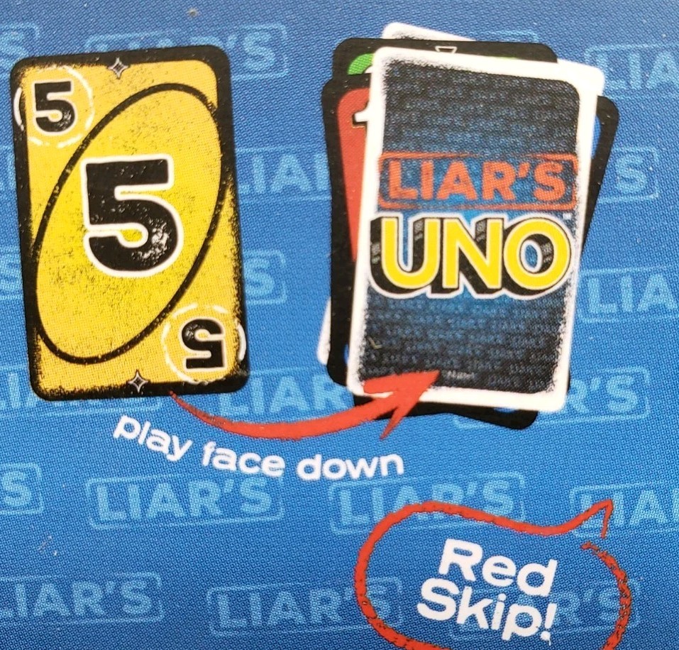 LIAR's UNO Card Game "Trust NO ONE"⚠️Bluff/Trick/Fib🤞Your🤞Way🤞to🤞 ...