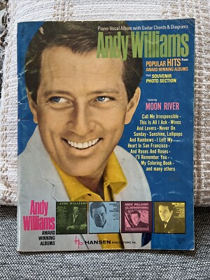 Andy Williams Popular Hits Award Winning Albums Photo Section Songs And ...
