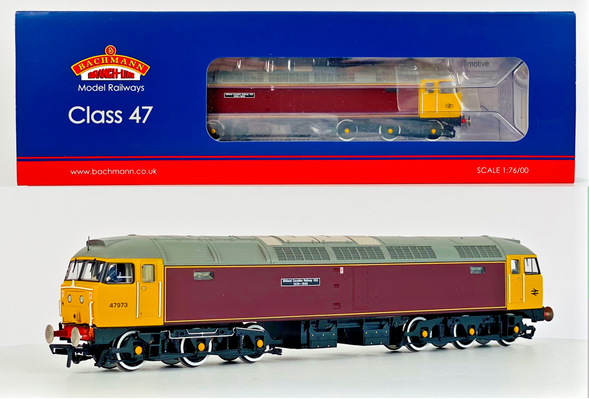 Bachmann 31-651Z Class 47 Diesel Locomotive number 47 973 :: Railway ...