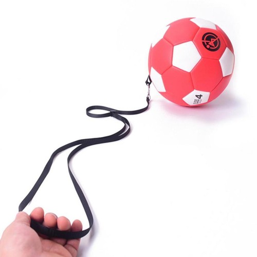 Kids Training Soccer Ball & Pump - Youth Football with Tether for ...