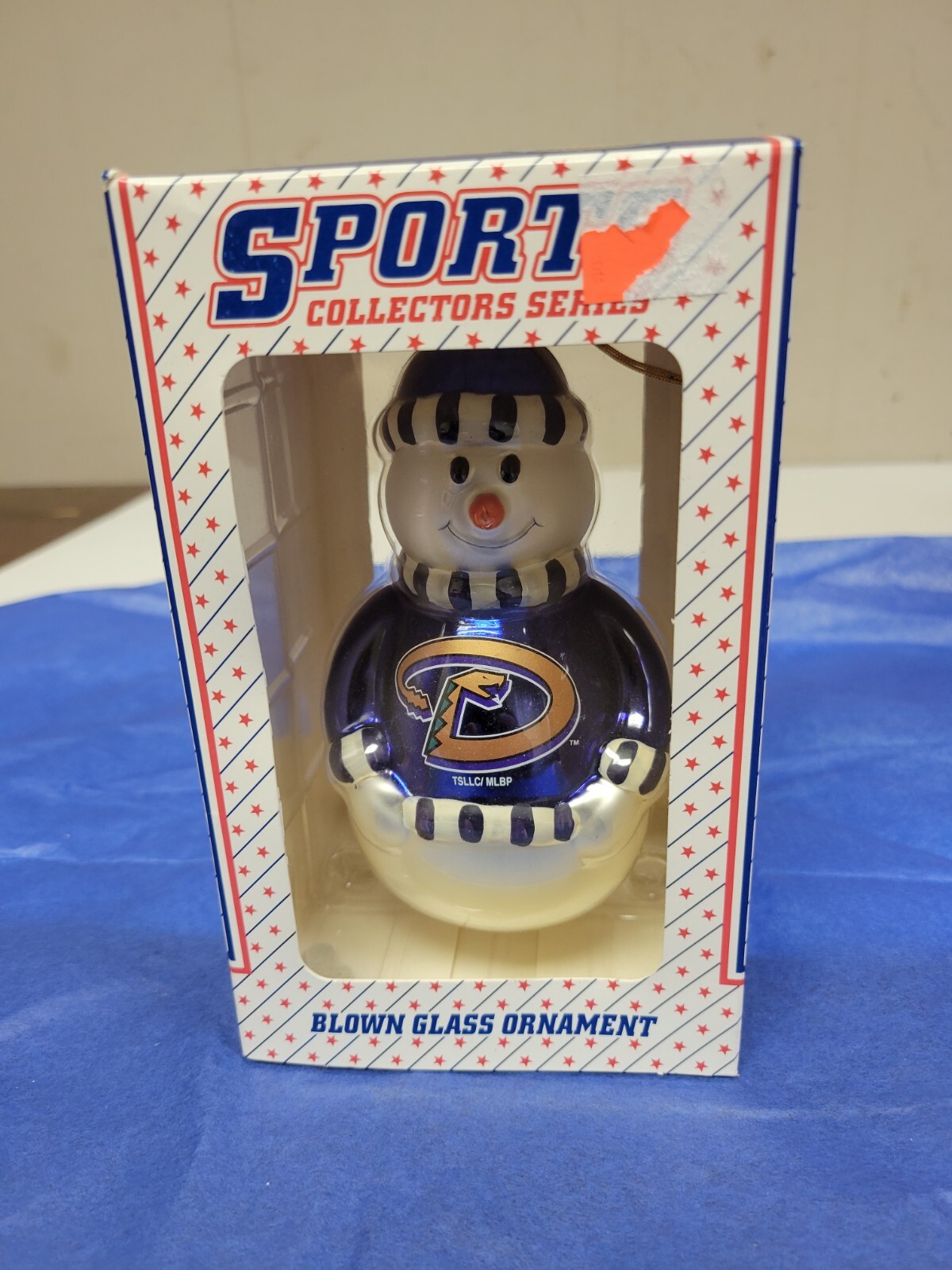 Arizona Diamondbacks Blown Glass Christmas Ornament • Sports Collectors ...