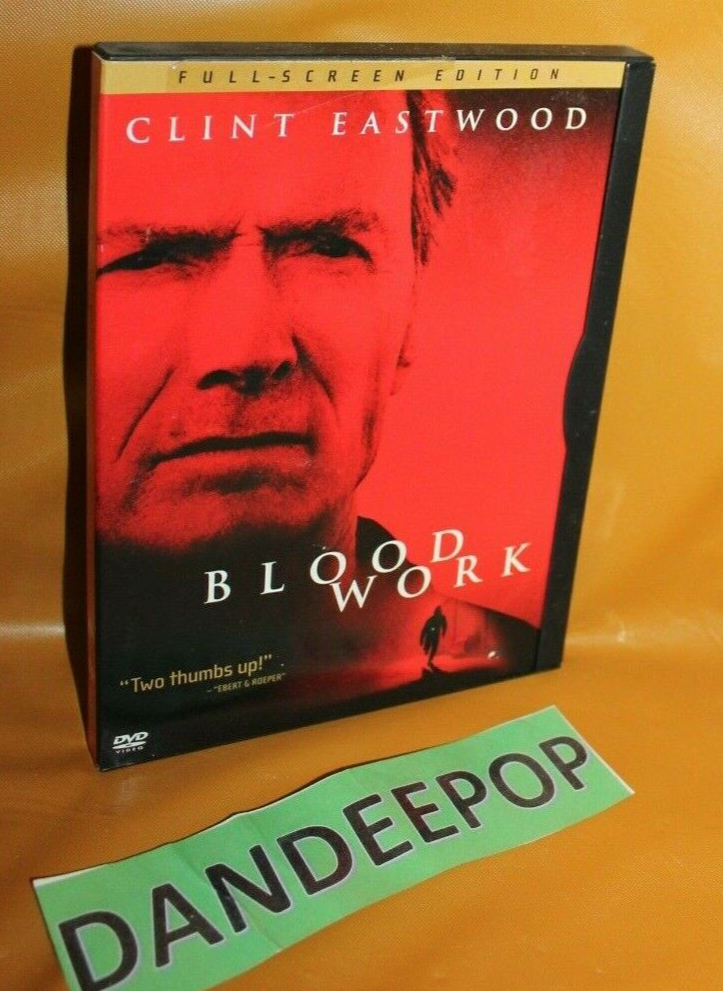 Blood Work (DVD, 2002, Full Frame) Movie Cline Eastwood | eBay