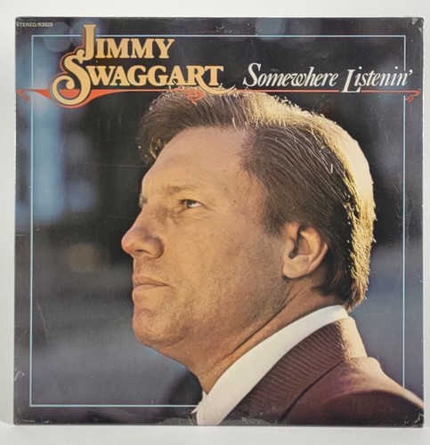 JImmy Swaggart Somewhere Listenin’ Gospel Music LP 128 22S22 Sealed ...