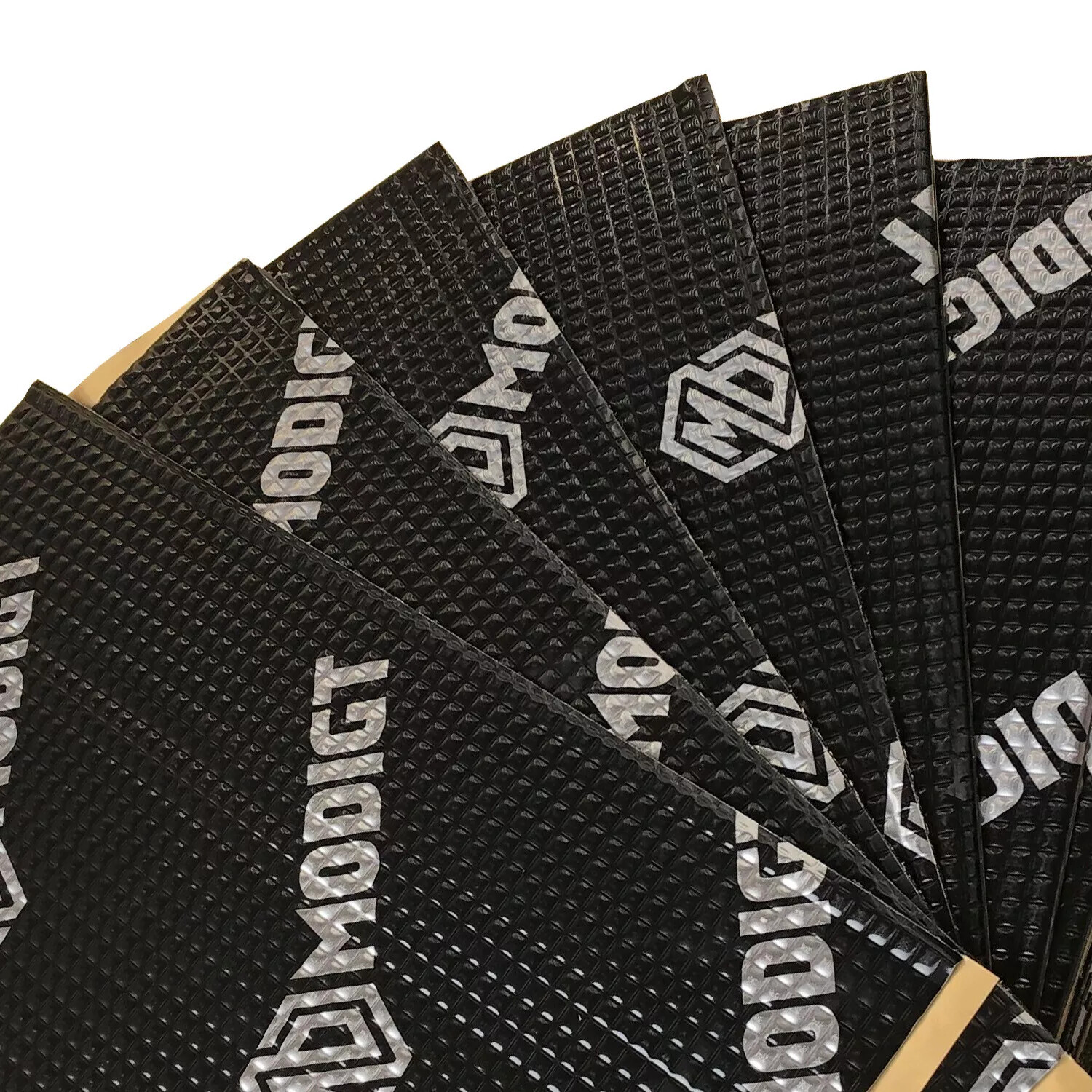 10 Sheets Butyl Rubber Sound Deadener Noise Dampening Mat Car Thick ...