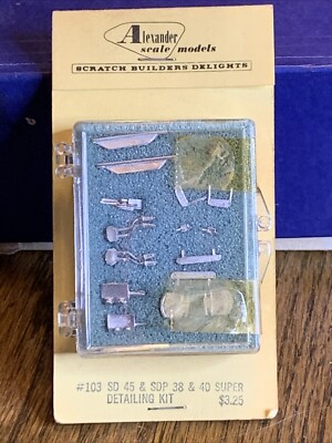 Alexander Scale Models #103 Sd45, Sdp 38 & 40 Detailing Kit | eBay