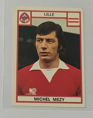 PANINI FOOTBALL 76 - #82 MICHEL MEZY -Lille LOSC - ROOKIE PANINi ...