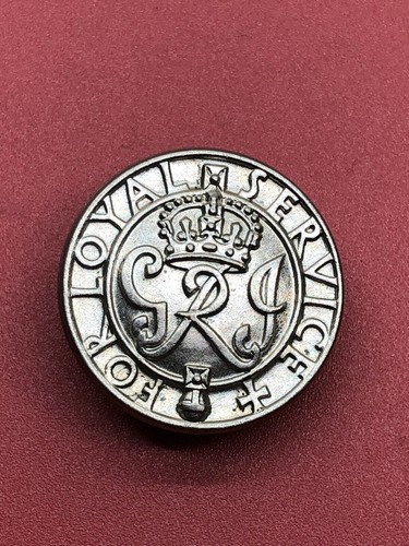 Original WW2 British Army Kings Crown For Loyal Service Lapel Badge | eBay