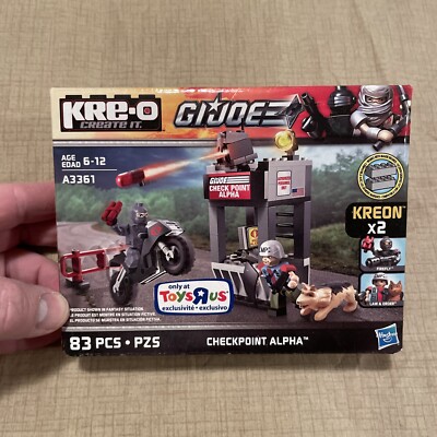 KRE-O A3361 CHECKPOINT ALPHA FIREFLY LAW & ORDER GI JOE HASBRO TOYRUS ...
