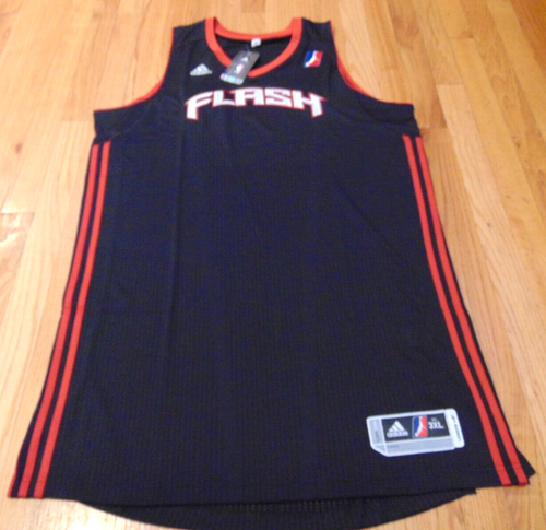 ADIDAS NBA D-LEAGUE REVOLUTION 30 UTAH FLASH AUTHENTIC BLANK JERSEY 3XL ...
