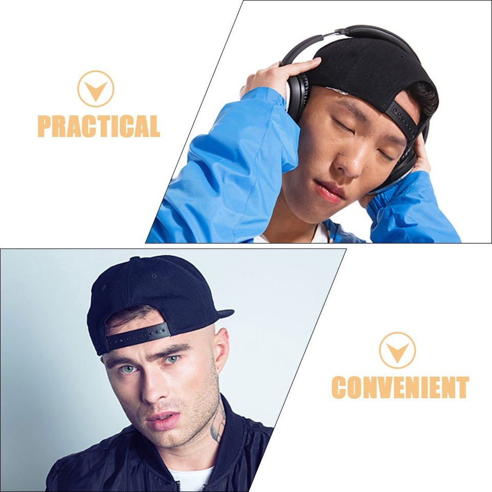 50 Sets Plastic Hat Extenders Cap Extension Elastic Strap Clips ...