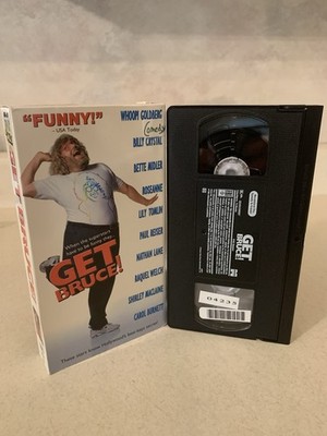 GET BRUCE ! (VHS Rated R) Billy Crystal, Whoopi Goldberg, Bette Midler ...